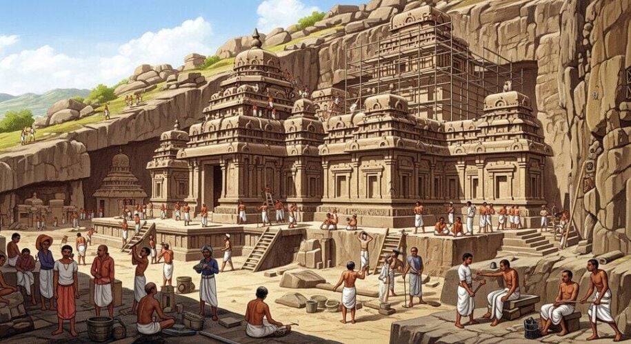 Kailasa Temple: Sculpted out of a mountain - 5 Senses Tours