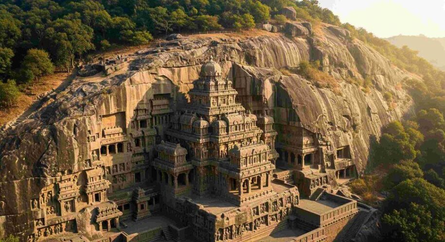 Kailasa Temple: Sculpted out of a mountain - 5 Senses Tours